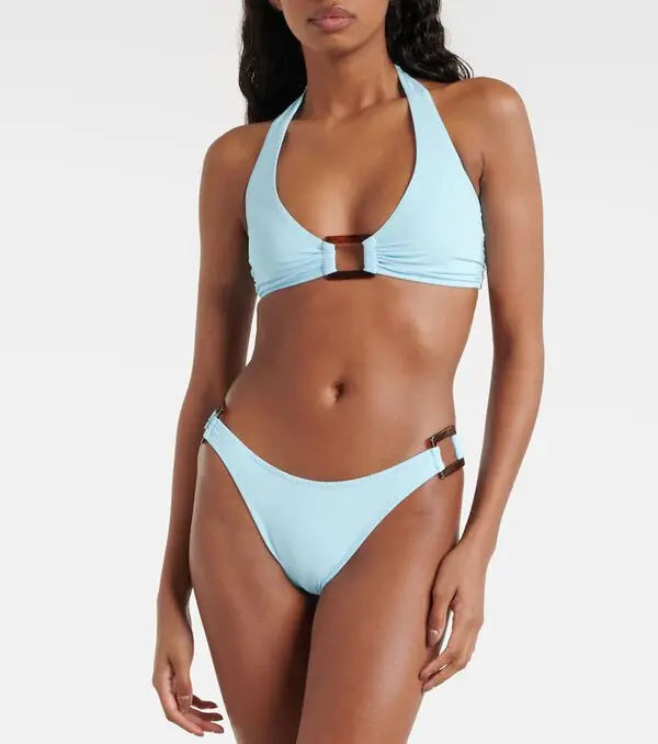 Melissa Odabash Paris Ring-detail Bikini Bottoms