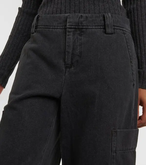 Vince Mid-rise Cargo Jeans