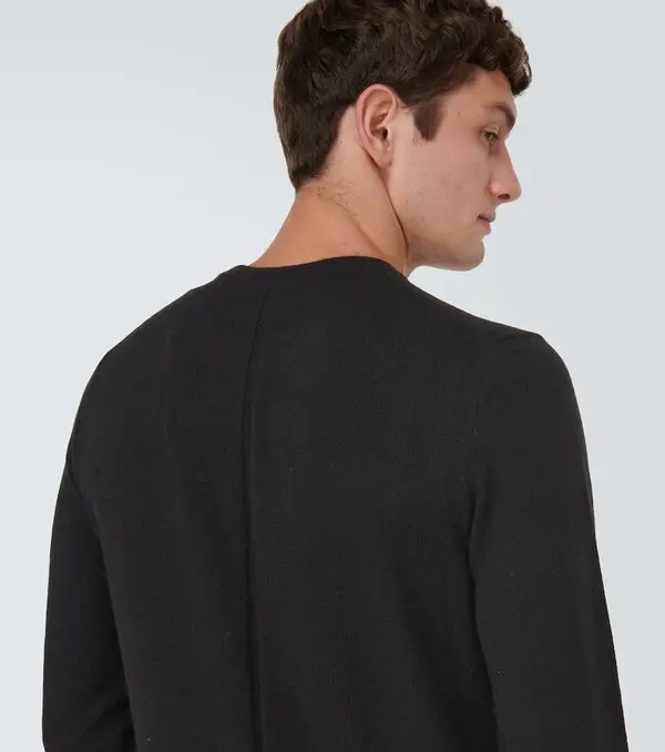 THE ROW Benji Cashmere Sweater - Black