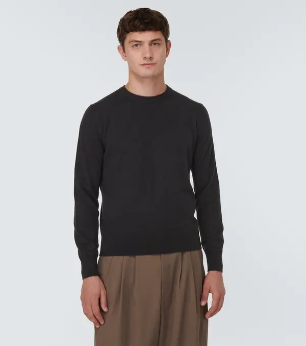 THE ROW Benji Cashmere Sweater - Black