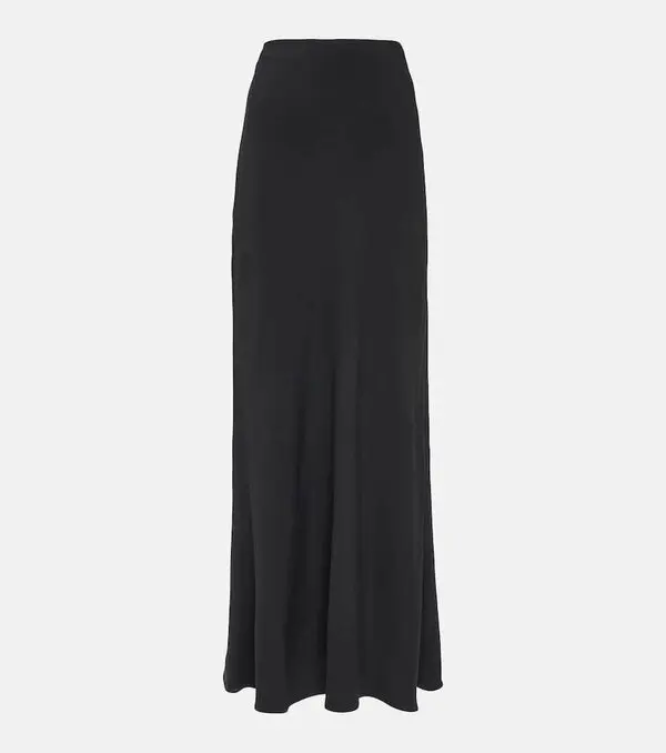 AMI Paris Crepe Maxi Skirt