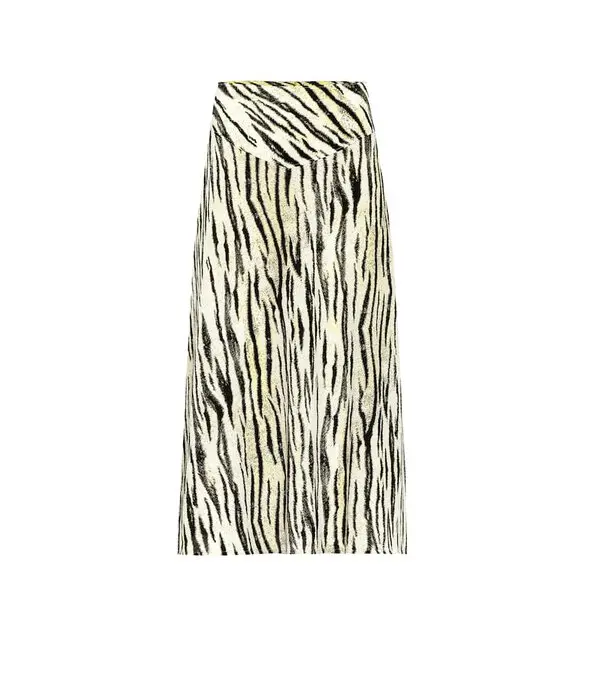Baum Und Pferdgarten Senga Tiger-print Midi Skirt