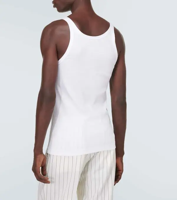 Dolce & Gabbana Cotton Jersey Tank Top - White