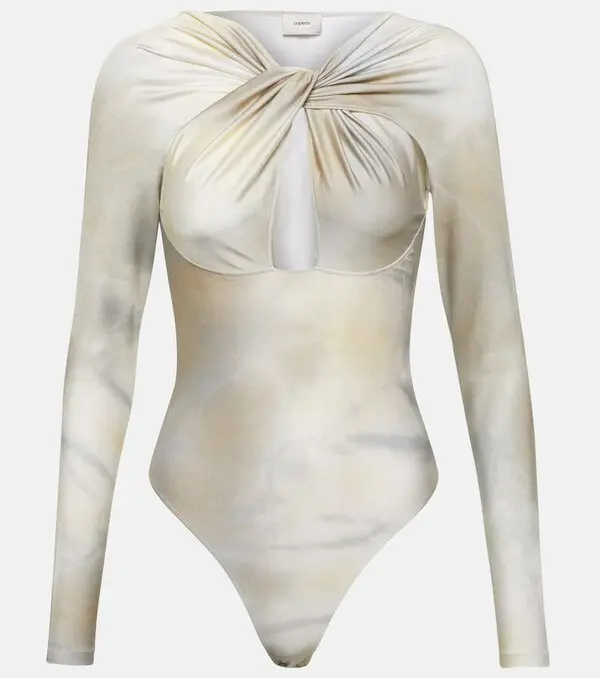 Coperni Criss-cross Jersey Bodysuit