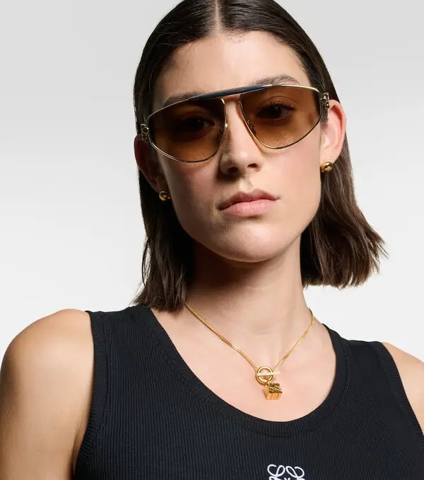 Loewe Spoiler Aviator Sunglasses