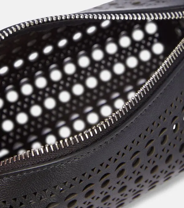 Alaïa Perforated Leather Tube Shoulder Bag