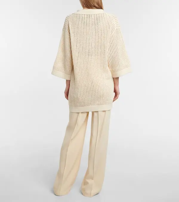 Nanushka Siya Crochet Top