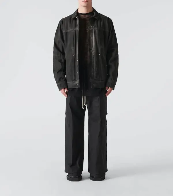 Rick Owens Wool Sweatshirt - Black