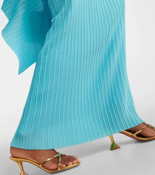 Solace London Adami Maxi Dress - Blue