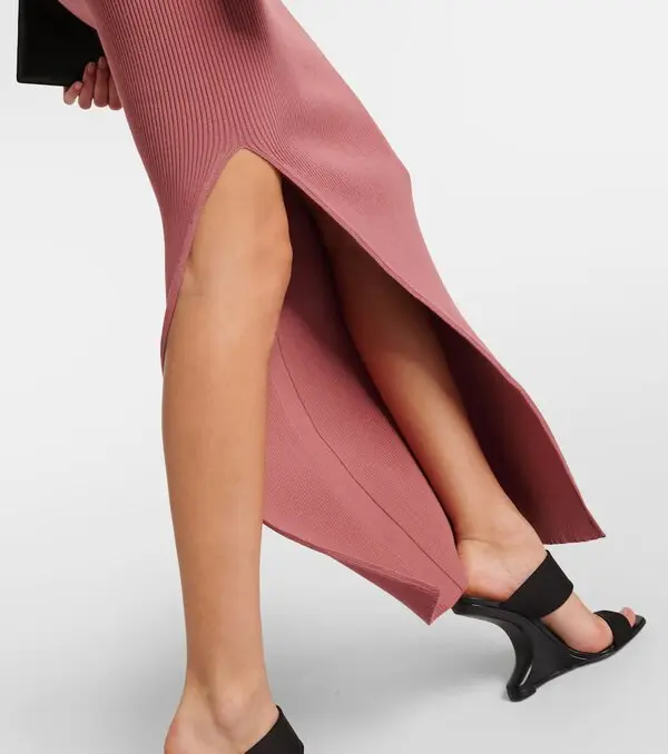 Rick Owens One-shoulder Maxi Dress - Pink