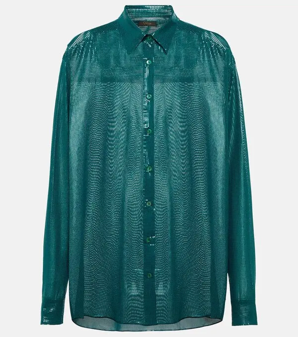 Oseree Lame Shirt