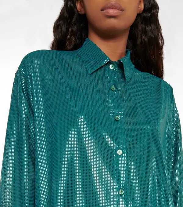Oseree Lame Shirt