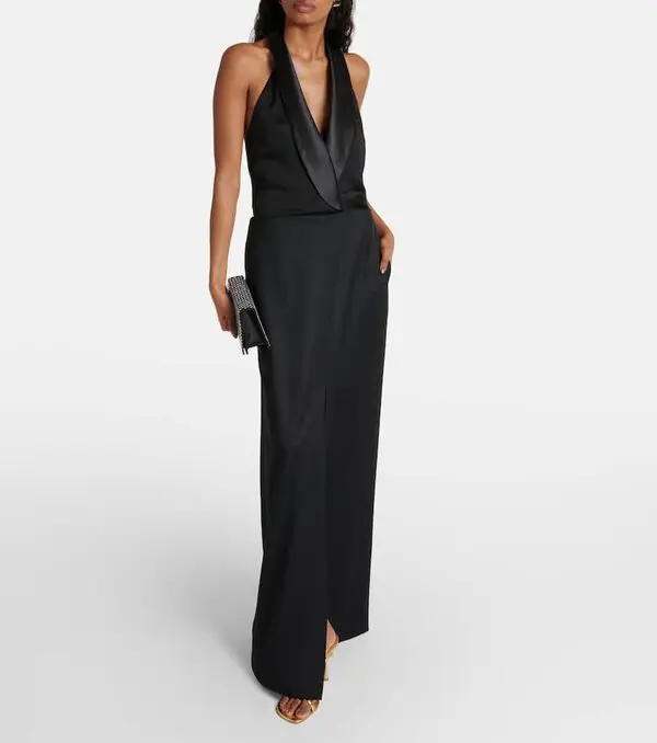 Simkhai Janice Tuxedo Gown