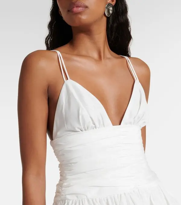 Staud Loren Minidress - White