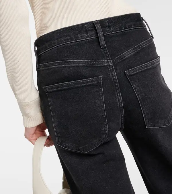 AGOLDE Harper Mid-rise Straight Leg Jeans