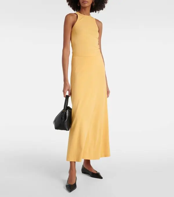 TOTEME Jersey Tank Top - Yellow