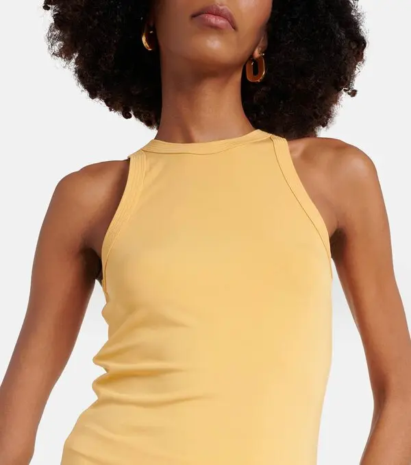 TOTEME Jersey Tank Top - Yellow