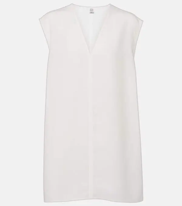 TOTEME Lyocell And Linen Top