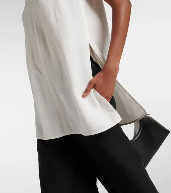 TOTEME Lyocell And Linen Top