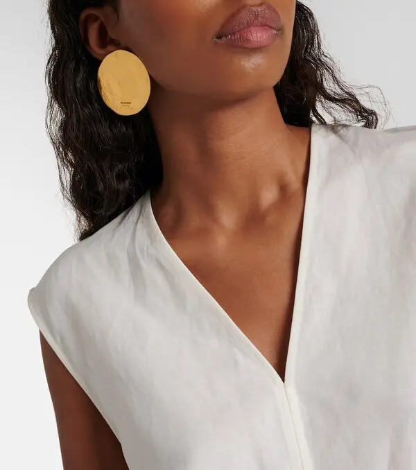 TOTEME Lyocell And Linen Top