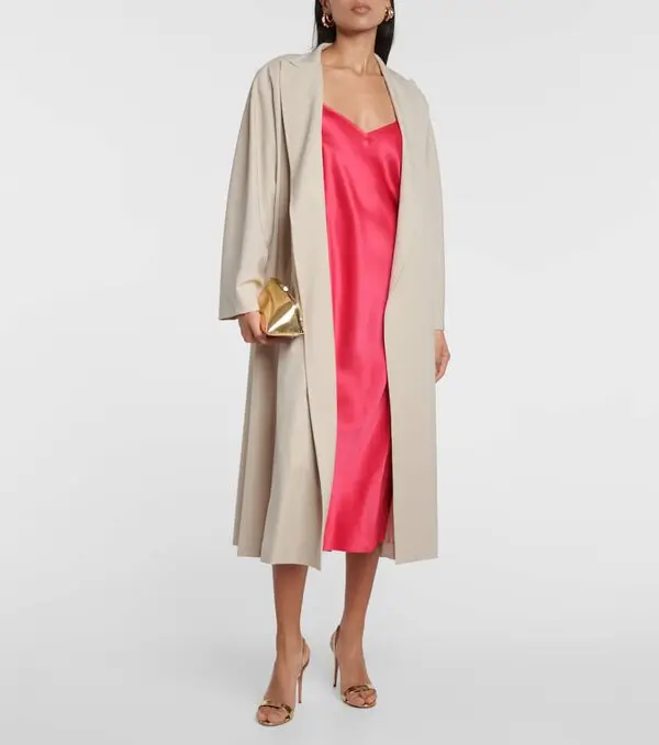 ERES Silk Satin Slip Dress