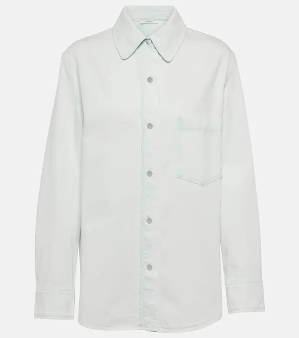 Vince Cotton Twill Overshirt