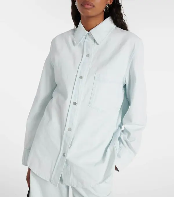 Vince Cotton Twill Overshirt