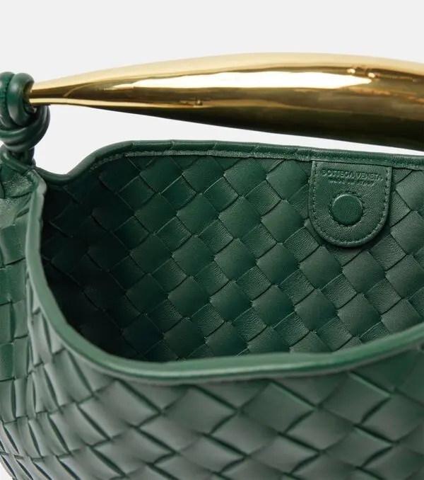 Bottega Veneta Sardine Intrecciato Leather Shoulder Bag