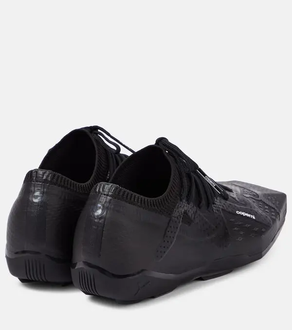 Coperni X Puma Square Toe Lace-up Sneakers - Black