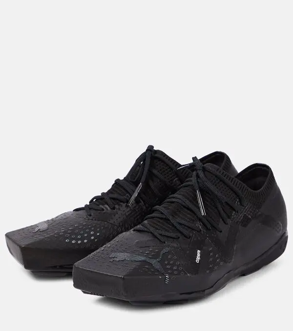 Coperni X Puma Square Toe Lace-up Sneakers - Black