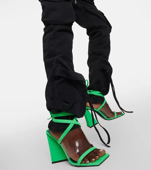 Attico Isa Suede Sandals
