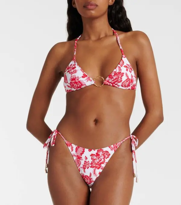 Melissa Odabash Miami Floral Bikini Bottoms