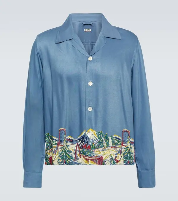 BODE Ski Lift Shirt - Blue