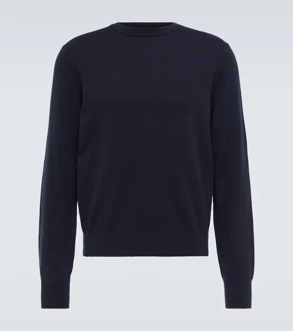 THE ROW Benji Cashmere Sweater - Blue