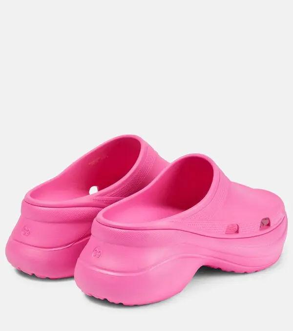 Balenciaga Pool Crocs™ Mules - Pink