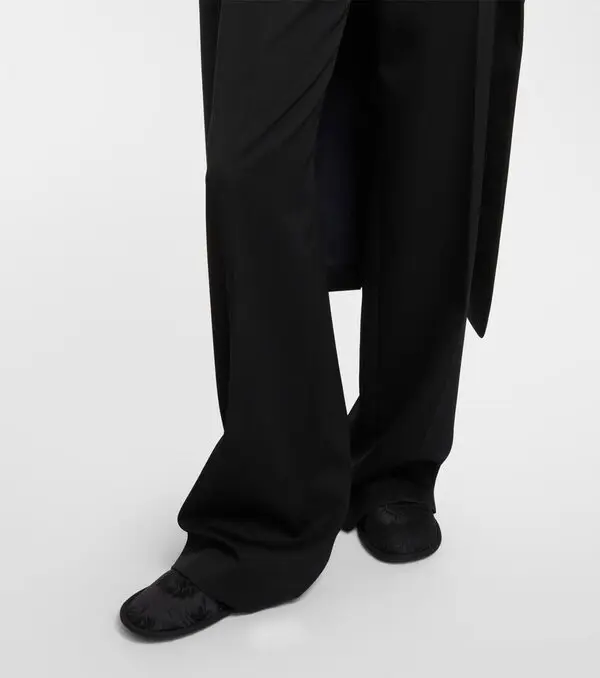 THE ROW Encore Flared Wool Pants