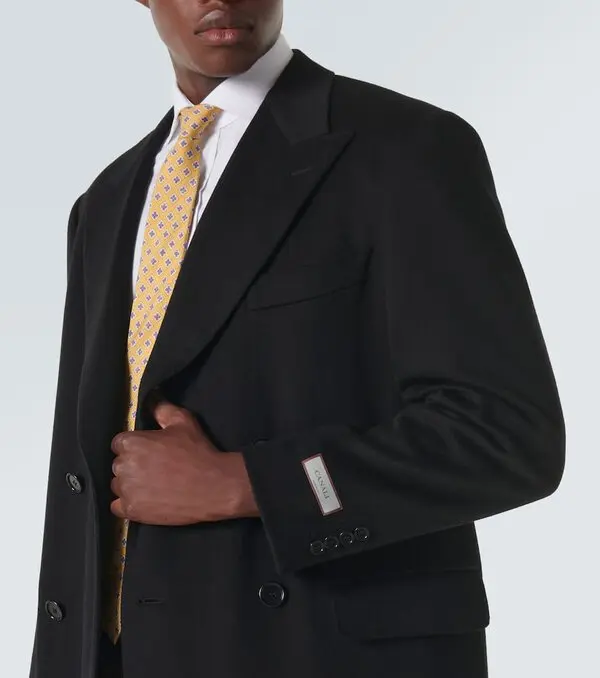 Canali Wool And Cashmere Overcoat