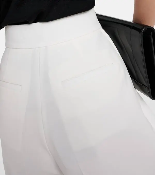 Max Mara Ercole Straight Leg Pants - White