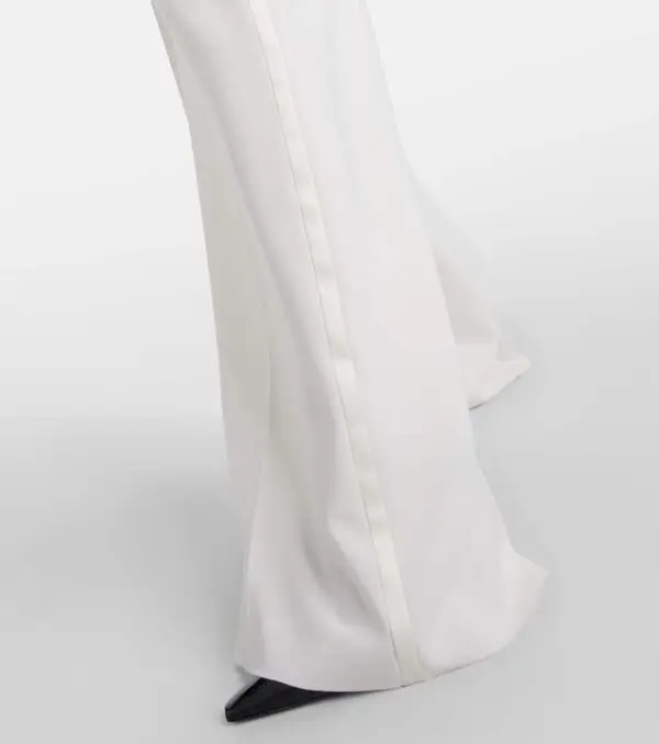 Max Mara Ercole Straight Leg Pants - White