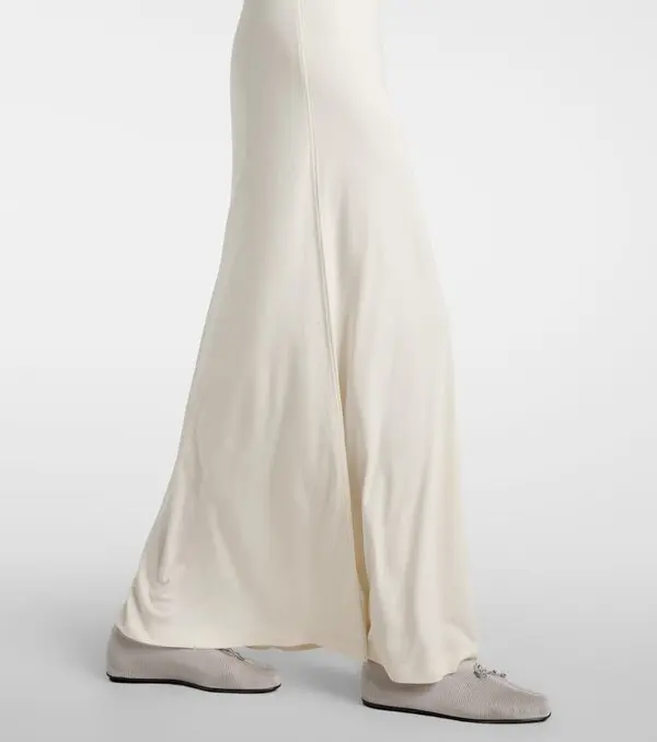 TOTEME Jersey Maxi Dress - White