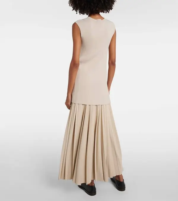 Max Mara Soldino Ribbed-knit Top