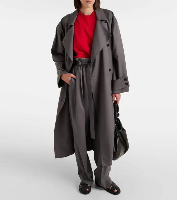 THE ROW Lonan High-rise Straight Pants