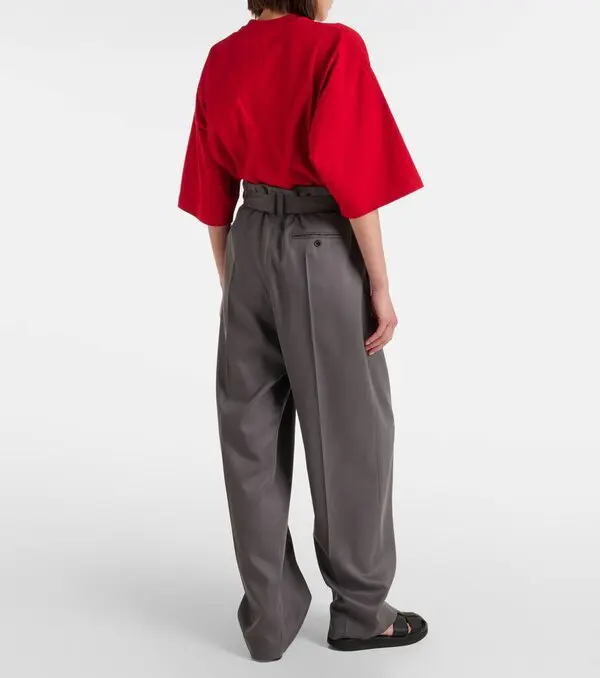 THE ROW Lonan High-rise Straight Pants