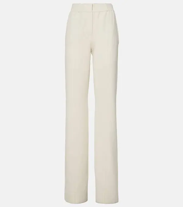 JOSEPH Milano Mid-rise Straight Leg Trousers