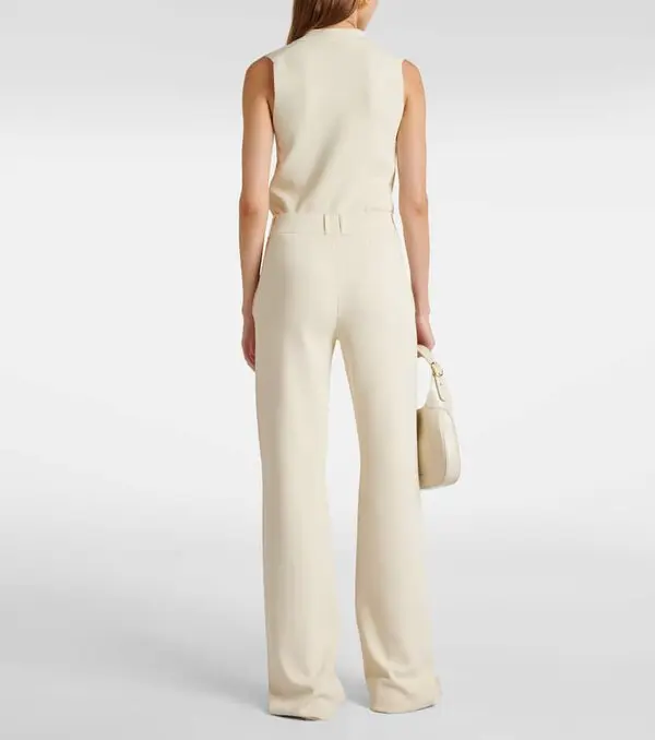 JOSEPH Milano Mid-rise Straight Leg Trousers