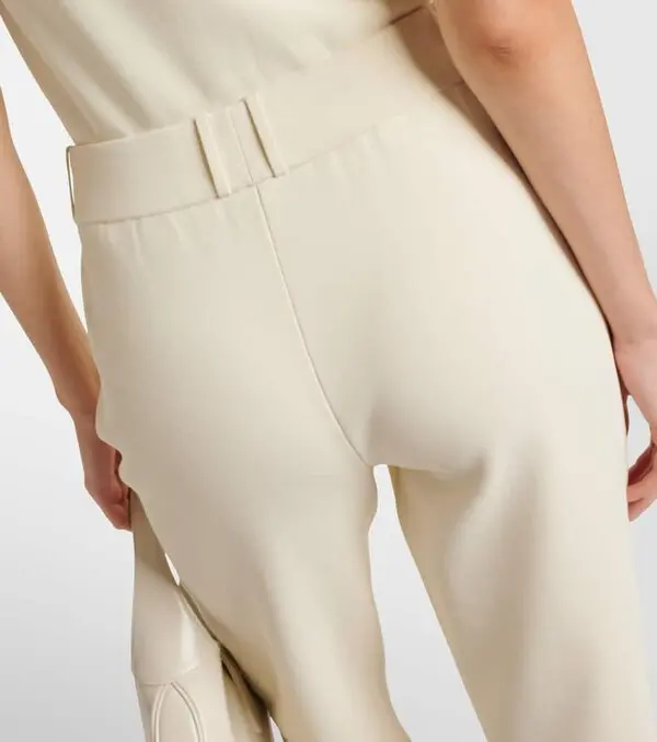 JOSEPH Milano Mid-rise Straight Leg Trousers