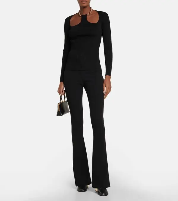 Proenza Schouler Chain-trimmed Cutout Top