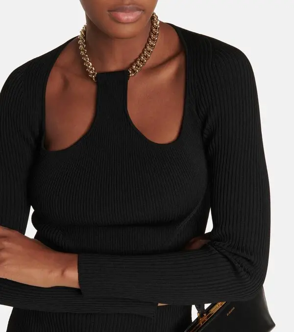 Proenza Schouler Chain-trimmed Cutout Top
