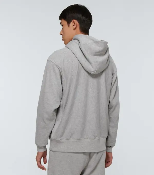 LES TIEN Cotton Hooded Sweatshirt