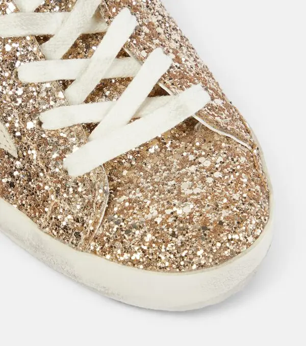 GOLDEN GOOSE Superstar Glitter Sneakers